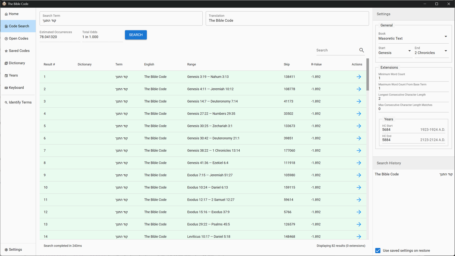 The Bible Code: Discover Hidden Messages