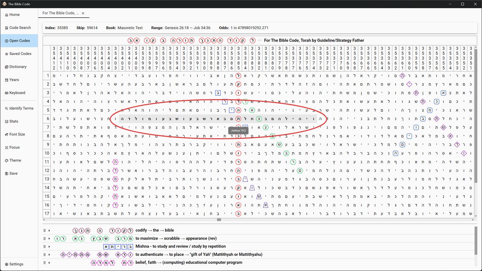 The Bible Code: Discover Hidden Messages