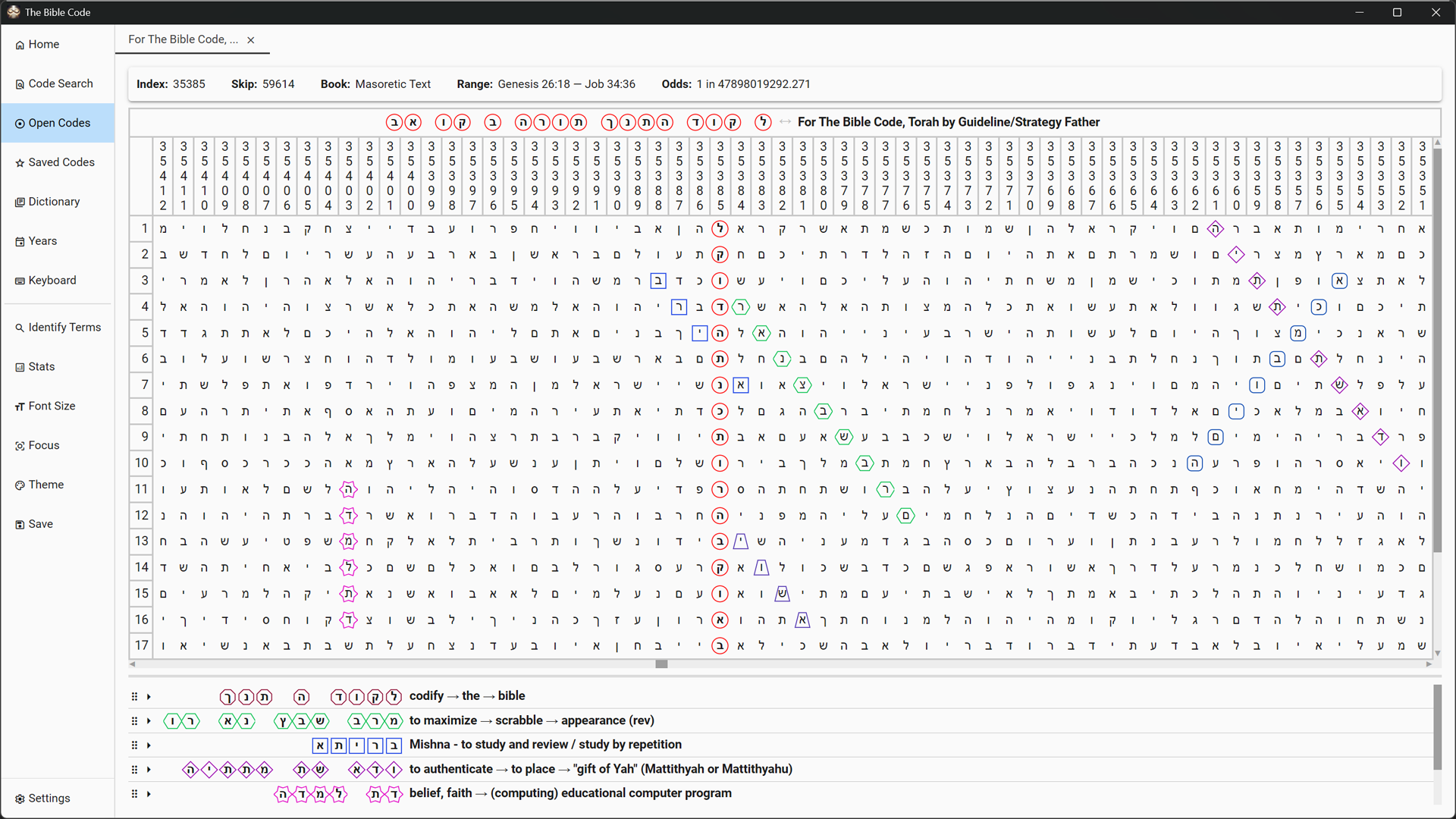 The Bible Code: Discover Hidden Messages