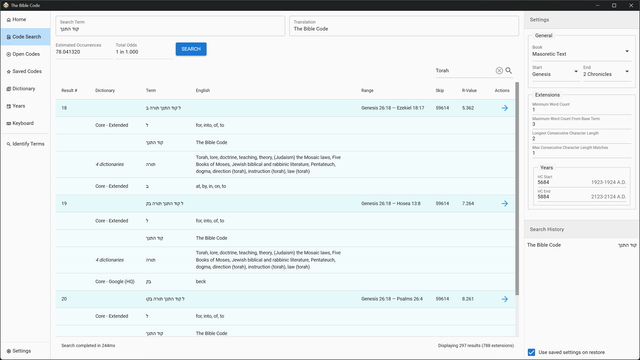 The Bible Code: Discover Hidden Messages